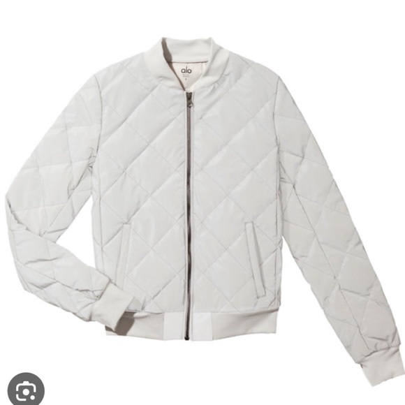 ALO Yoga | Jackets & Coats | Alo Yoga Quilted Bomber Jacket | Poshmark